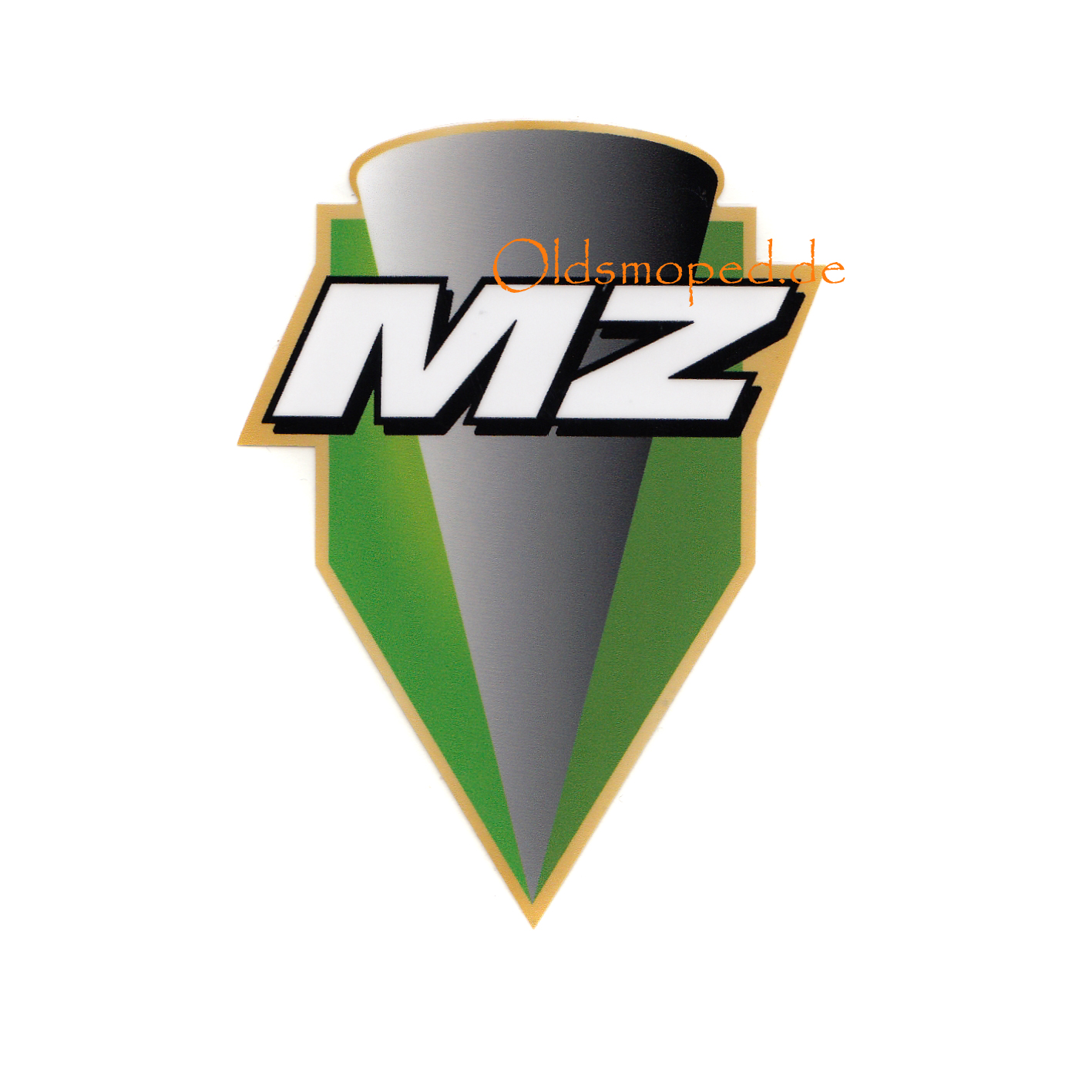Oldsmoped - Aufkleber MZ Logo.